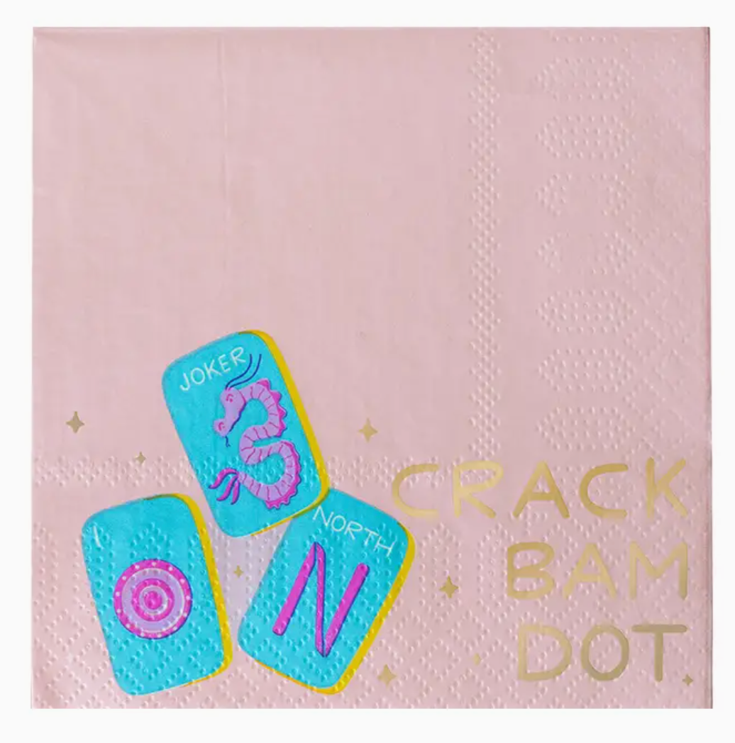 Game Night Crack Bam Dot Cocktail Napkins – The Maj Boutique